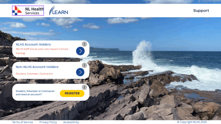 Signing In – LEARN Support